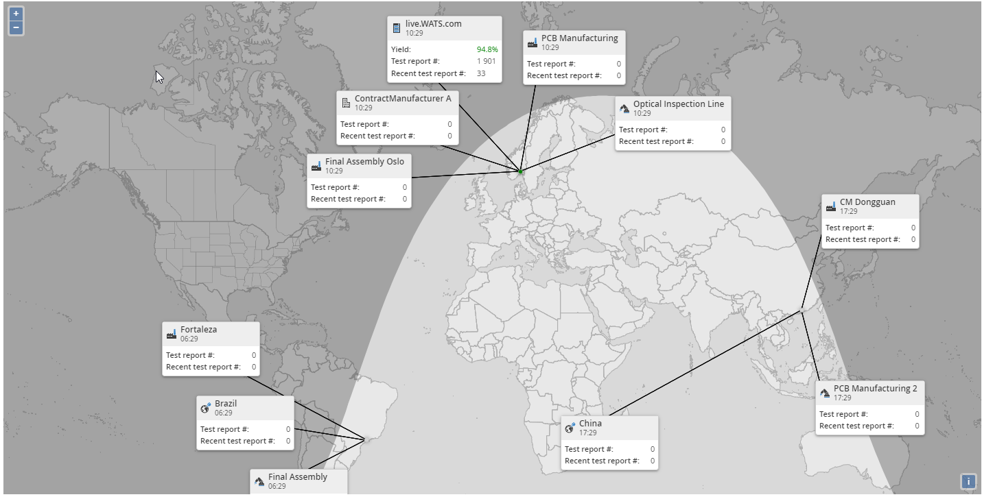 WATS Station Map (graphical world map) – WATS Support Center